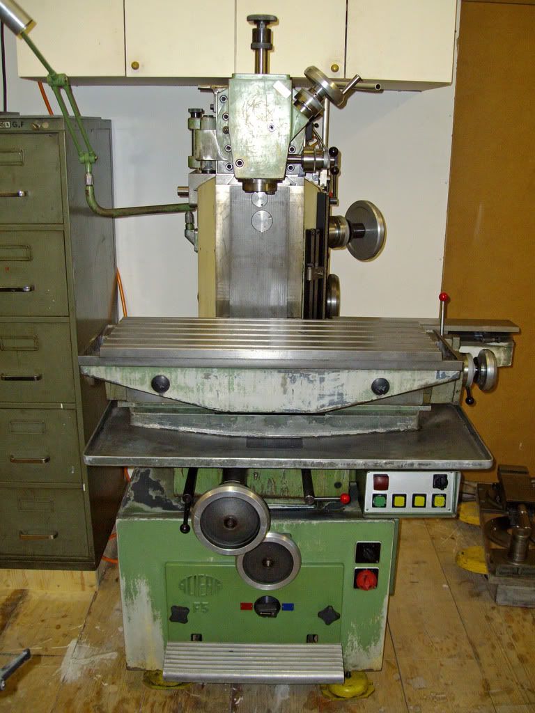 Deckel, Maho, Aciera, Abene Mills | Aciera F5 arrived | Practical Machinist - Largest ...