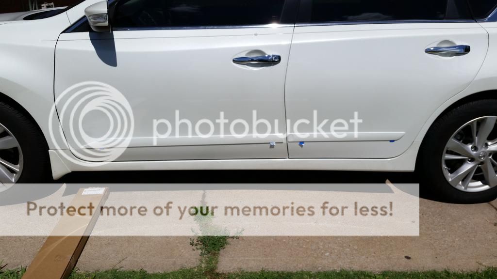 How to: install body side moldings | The Nissan Club