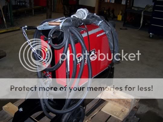 Lincoln Electric PowerWave C300 w/Python Plus Push/Pull Gun