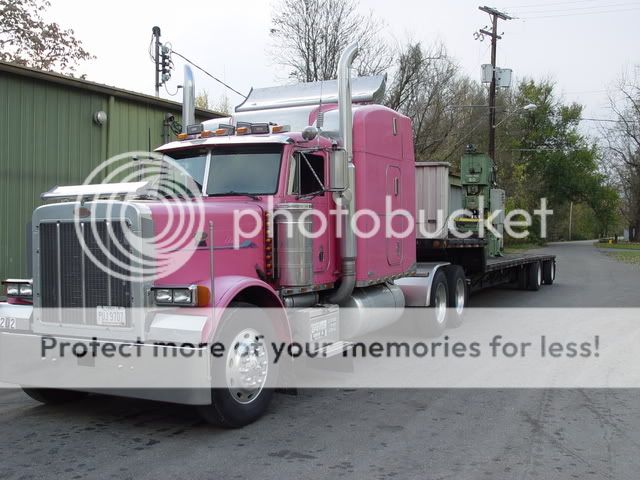 OT - New (to us) US Ind Press (Pink Truck)