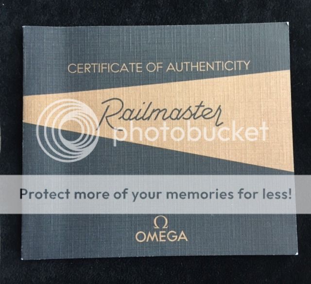 TimeZone : TZ Showcase » FS: OMEGA Railmaster XXL - Red Gold - Limited ...