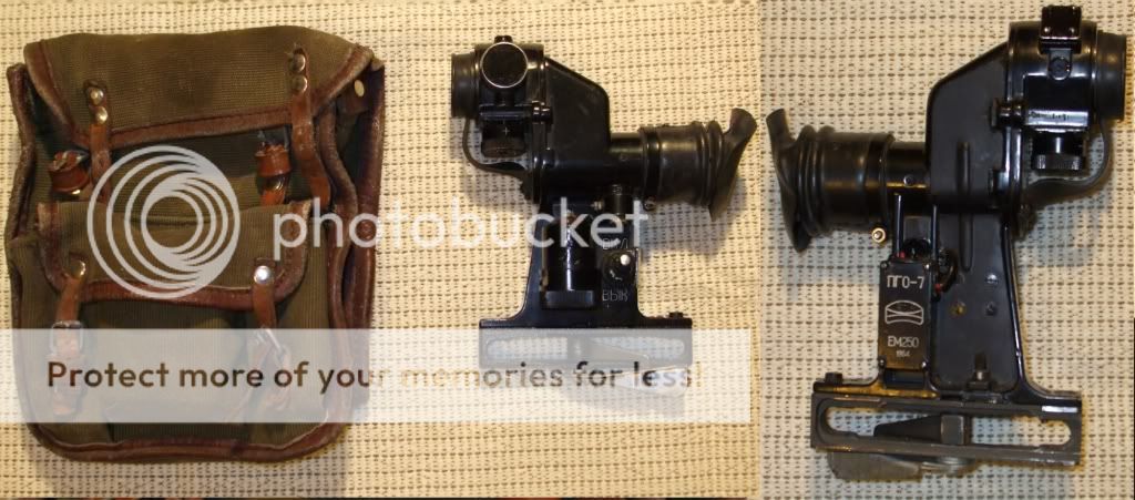 Optical Sights for the RPG-7 platform