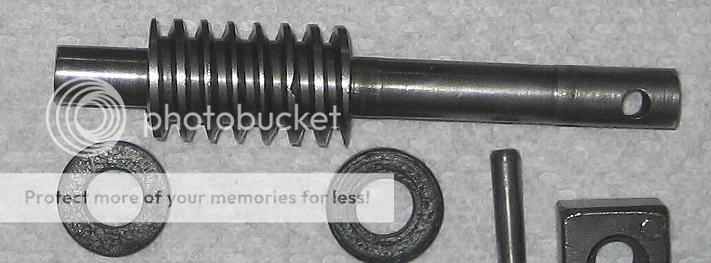 Antique Machinery and History | Making a replacement worm screw drive ...