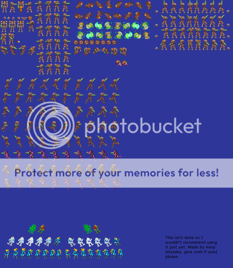 Kenji's Metroid sprite thread - Project AM2R